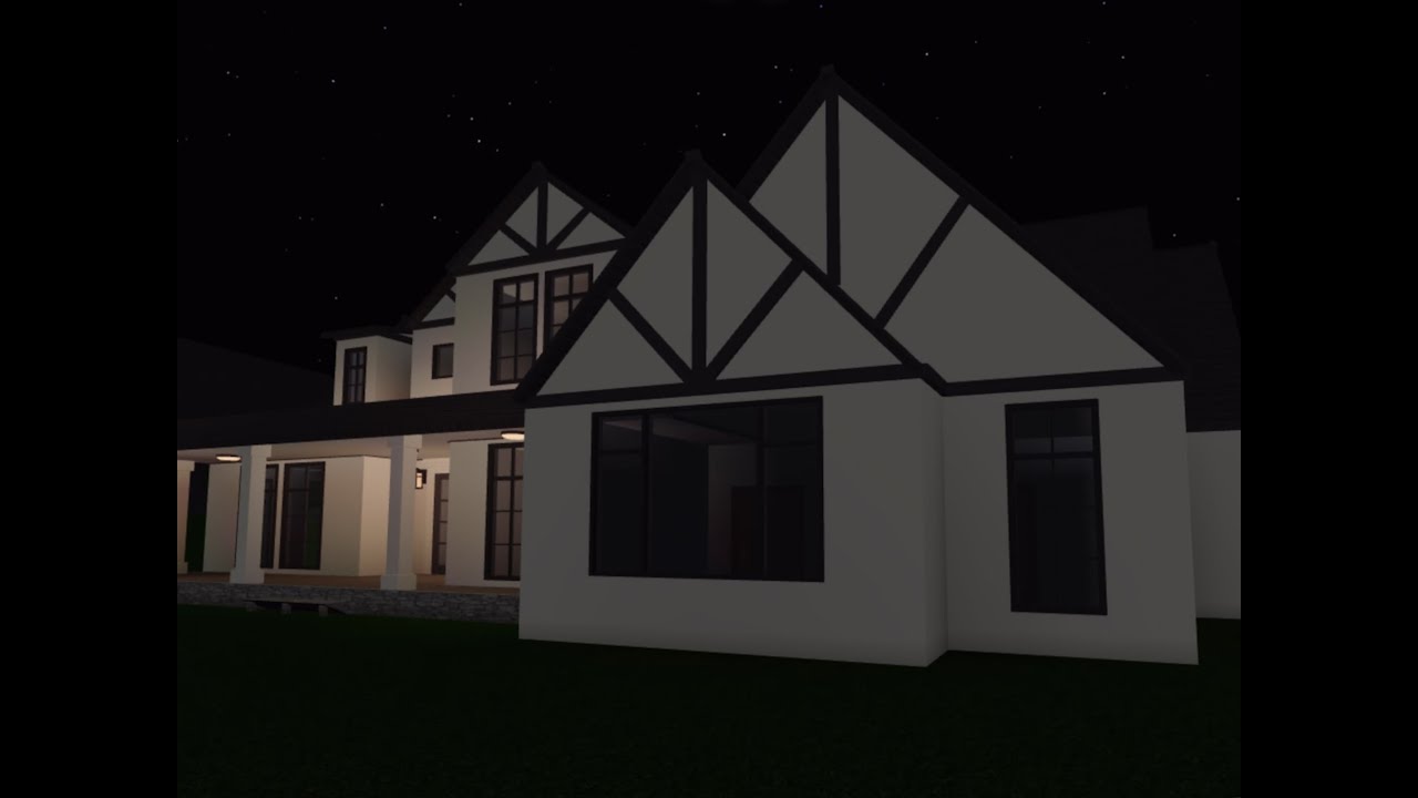 Modern Farmhouse Roblox Bloxburg Youtube