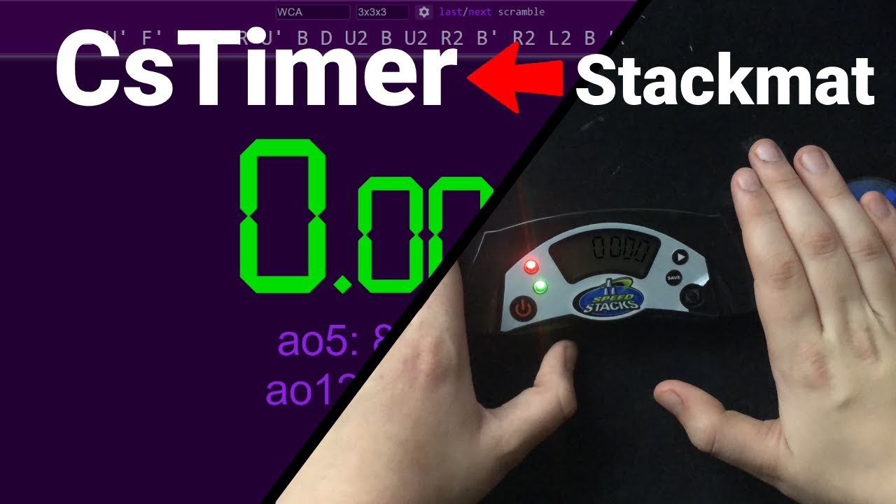 How To Set Up Cstimer With Stackmat Timers Windows Youtube