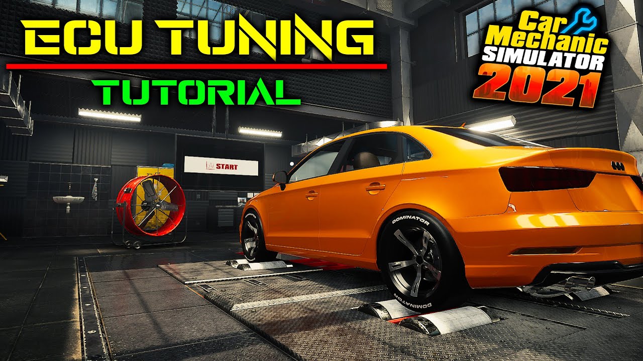 How To Tune A Ecu In Car Mechanic Simulator 21 Drag Dlc Youtube