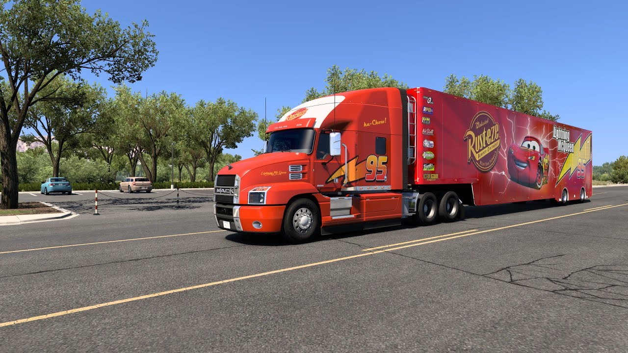 Adventures Of Lightning Mcqueen Mechanical Troubles American Truck
