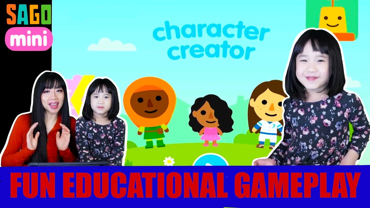 Sago Mini World Character Creator Part 2 New Spring Costumes Fun