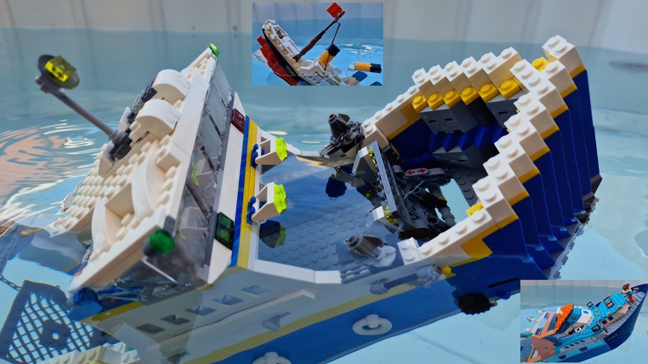 Lego Boats Sinking 8 Youtube