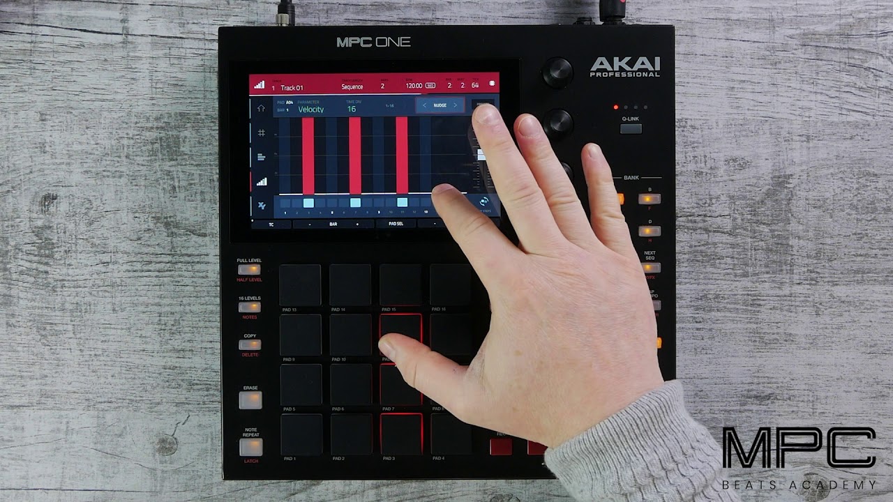 Getting Started With Mpc One Using The Step Sequencer Youtube