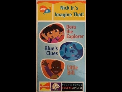Opening To Nick Jr S Imagine That 2001 Vhs Youtube