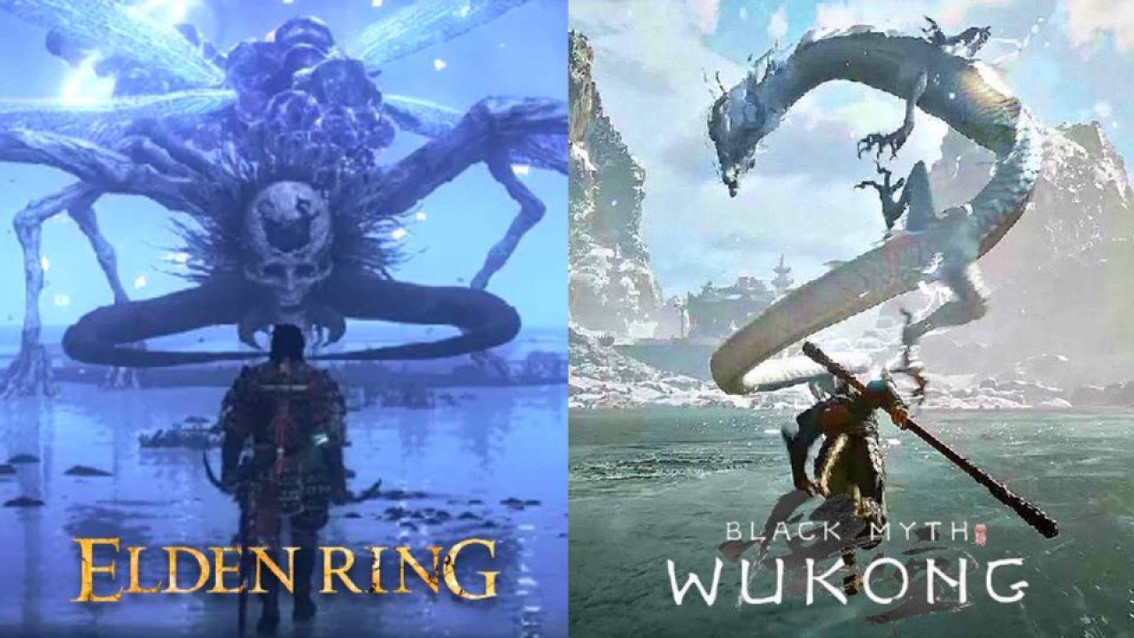 Black Myth Wukong Vs Elden Ring Side By Side Comparison Youtube
