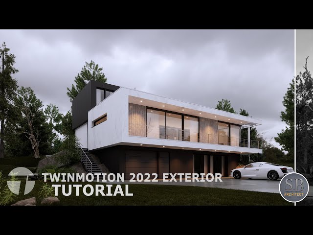 Twinmotion 2022 Exterior Render Remake Path Tracing 51 Off