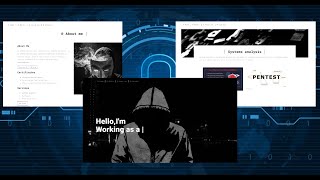 Ethical Hacker Portfolio Website Using Html Css And Javascript The