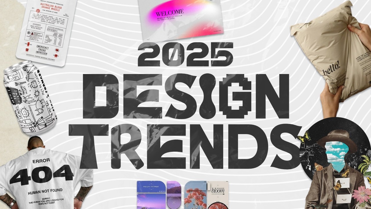2025 Graphic Design Trends You Should Know Youtube