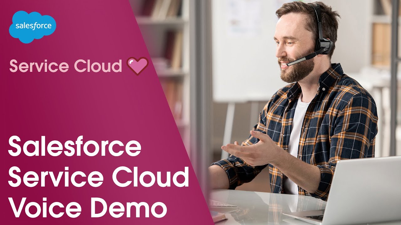 Salesforce Service Cloud Voice Demo Salesforce Youtube