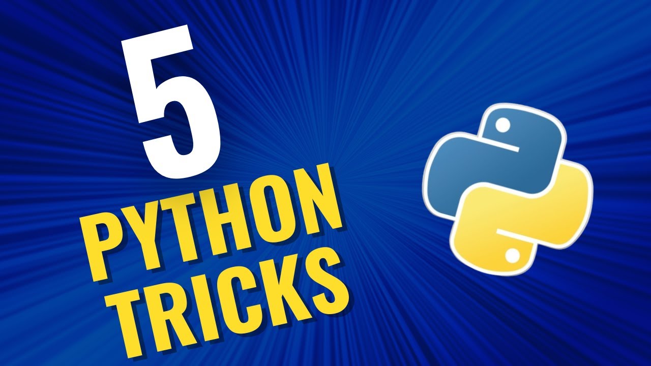 Easy Python Tricks Youtube