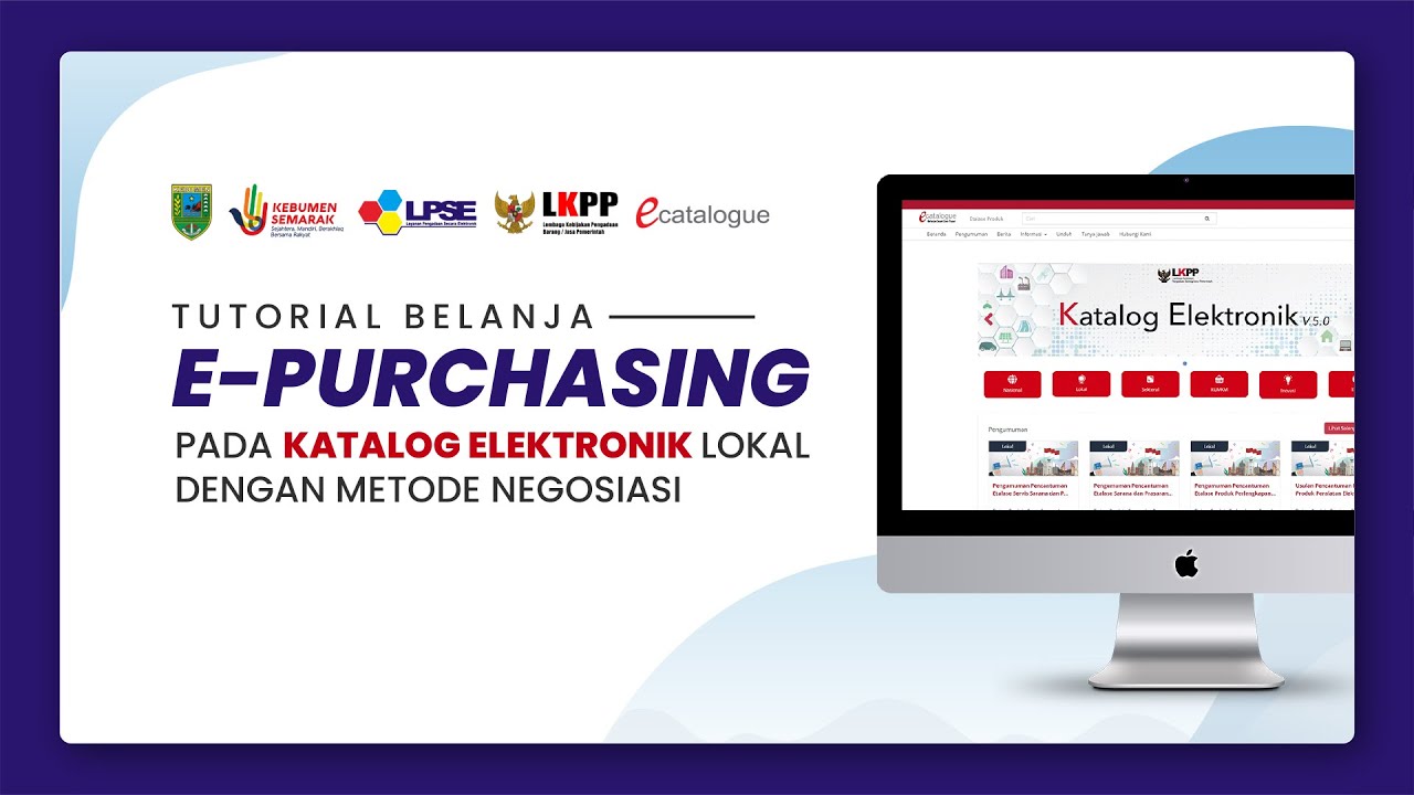 Tutorial Belanja E Purchasing Pada Katalog Elektronik Lokal Dengan