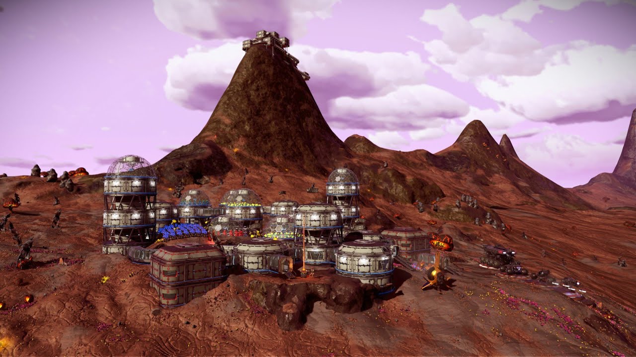 No Man S Sky Base Building Tour Youtube