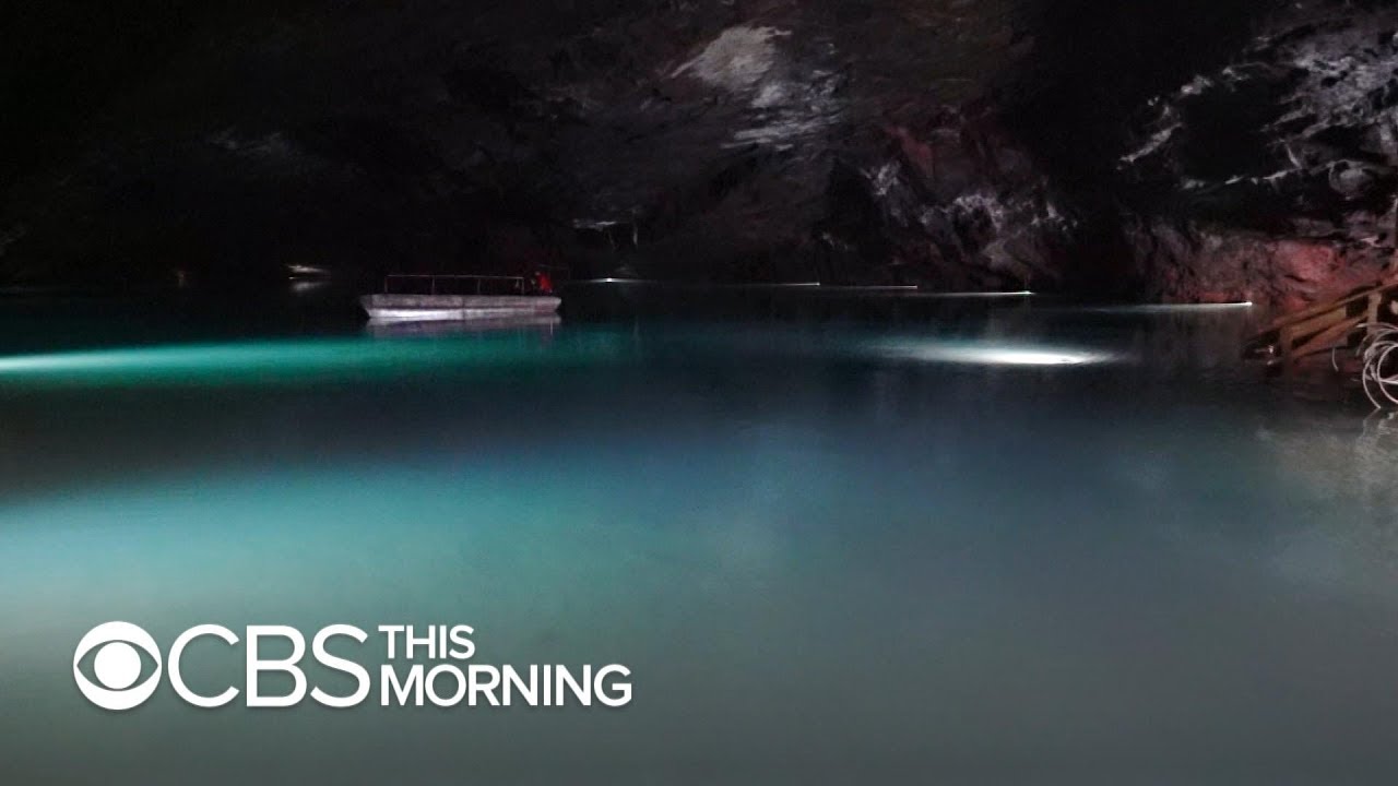 Exploring America S Largest Underground Lake Youtube