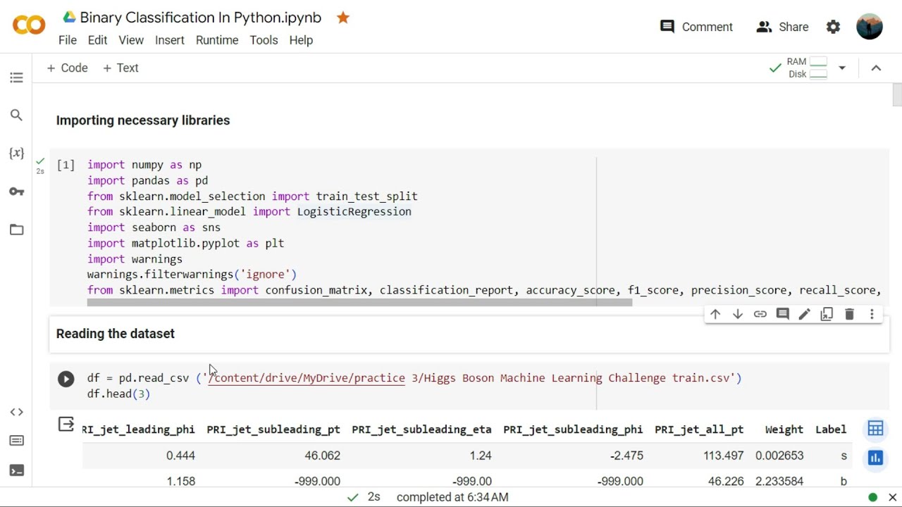 Binary Classification In Python Predictive Analysis In Python Youtube