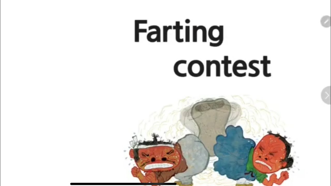 방구 시합 Farting Contest English And Korean Youtube