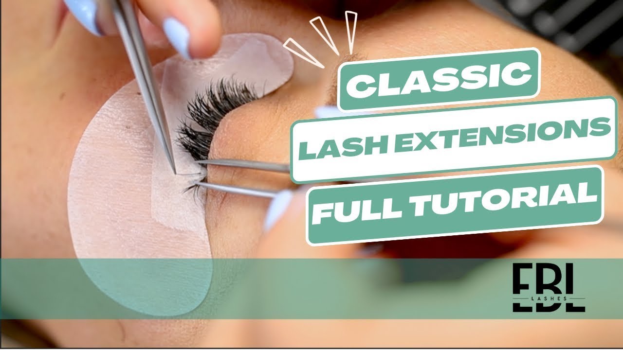 How To Do Full Classic Lash Set Tutorial Tips And Tricks For Lash