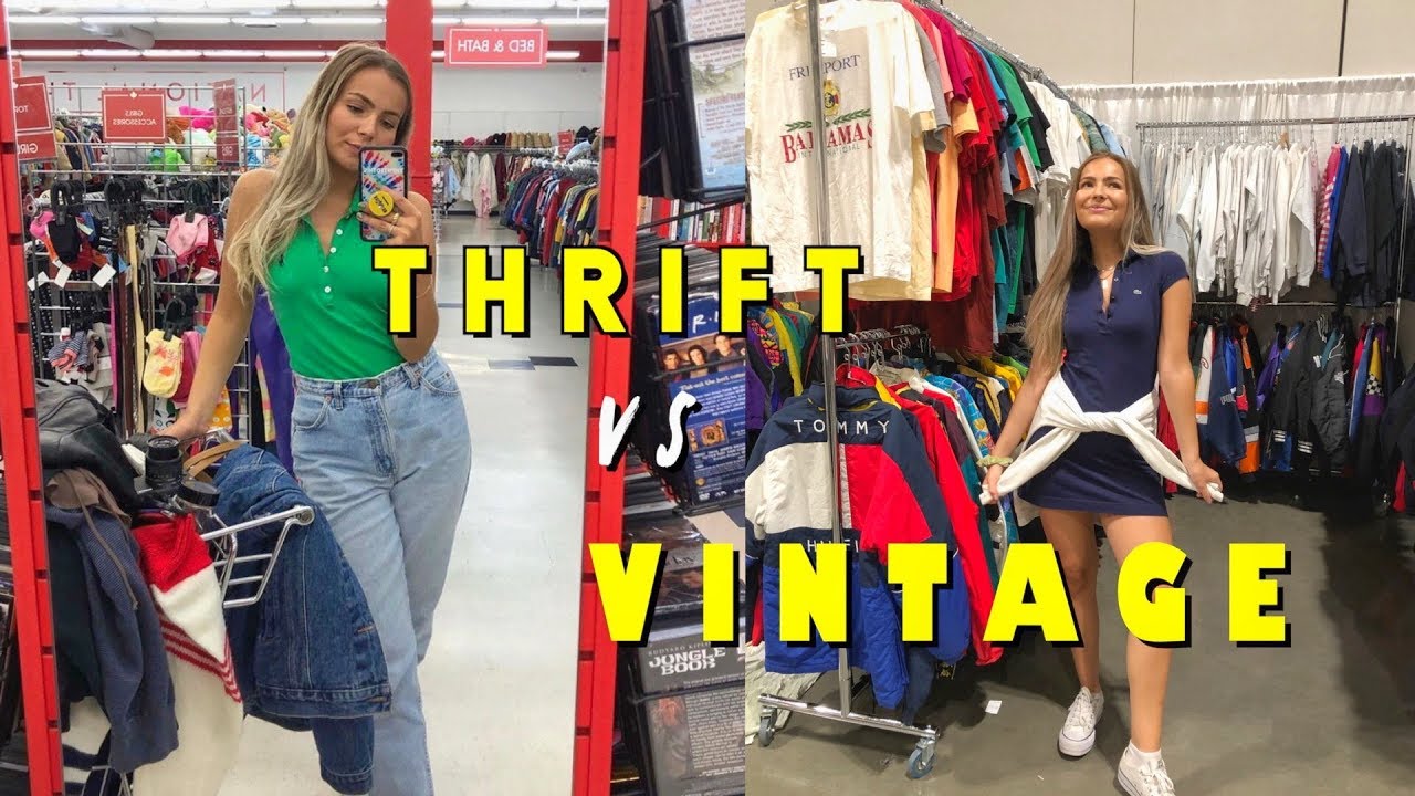 Vintage Store Vs Thrift Store At Johanna Reed Blog
