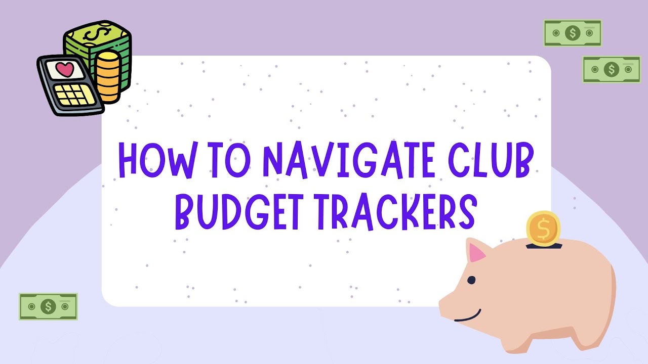 Budget Trackers Youtube