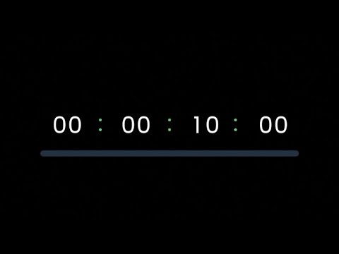 10 Seconds Timer Alarm Countdown Youtube