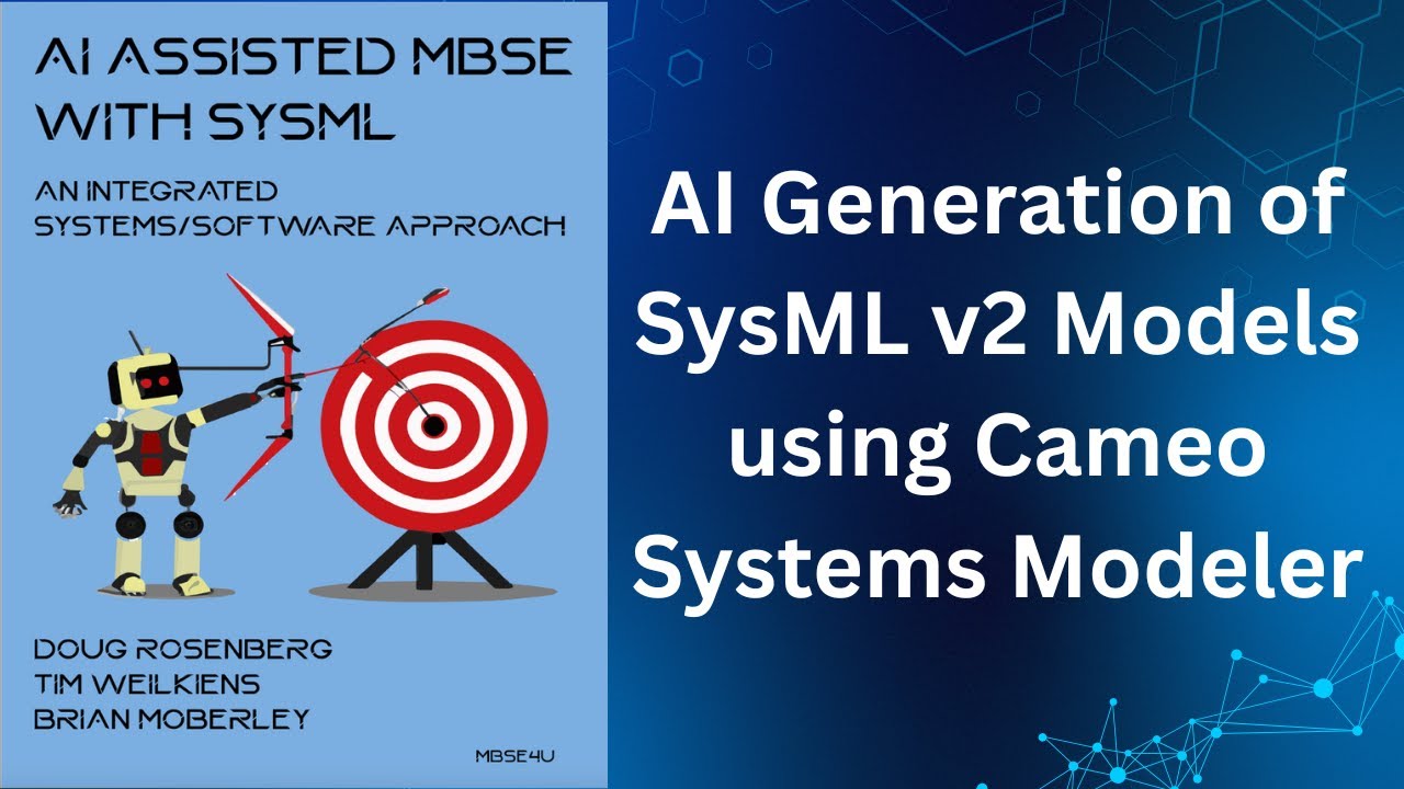 Ai Generation Of Sysml V2 Models Using Cameo Systems Modeler Youtube