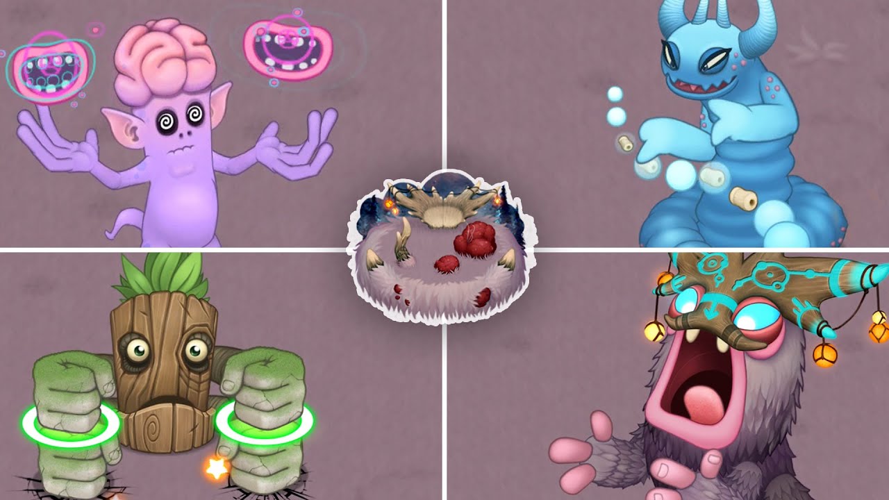 Outdate Magical Sanctum All Monsters Sounds And Animations My