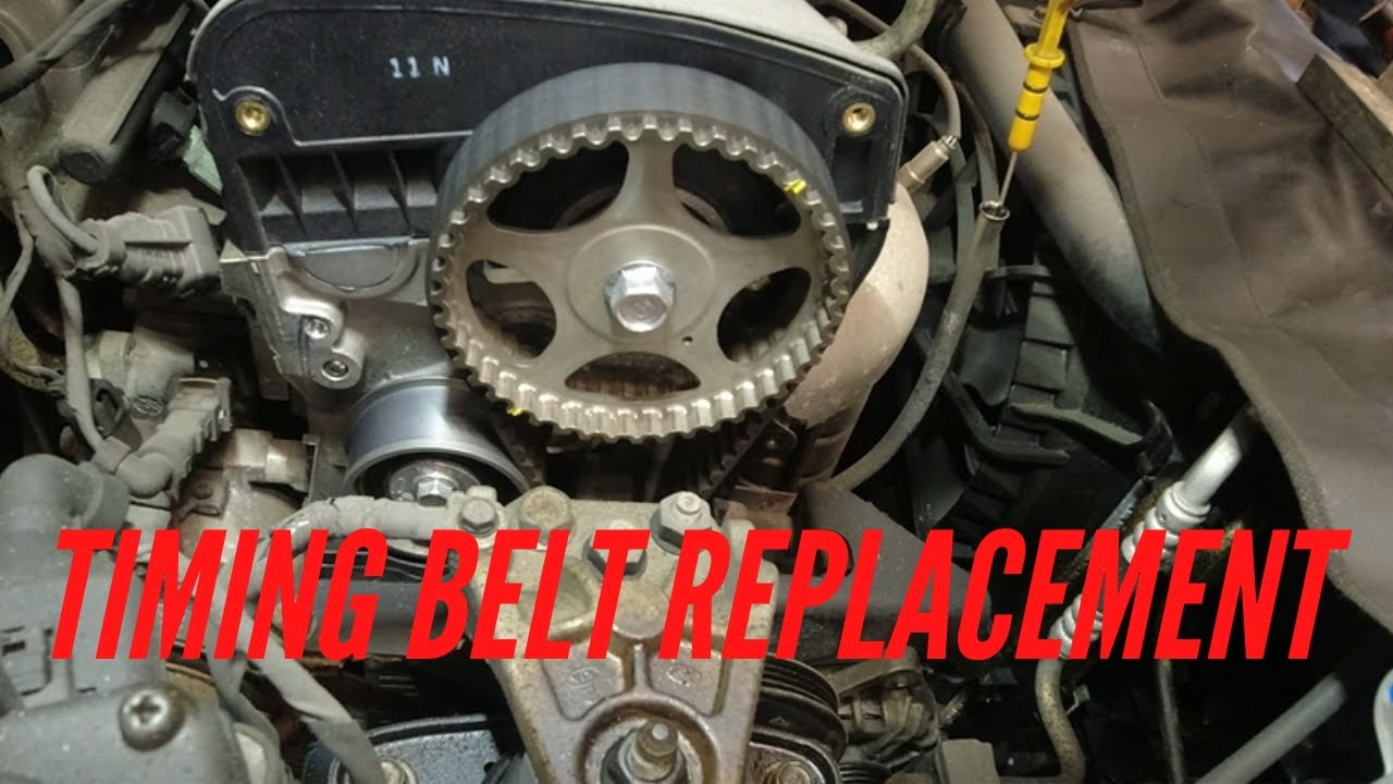 Hyundai Elantra Timing Belt Replacement Youtube