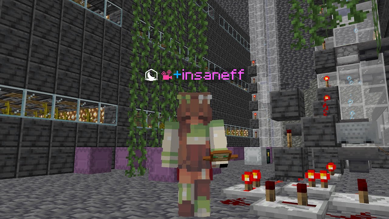 Massive Pumpkin Farm Construction On The Donut Smp Youtube