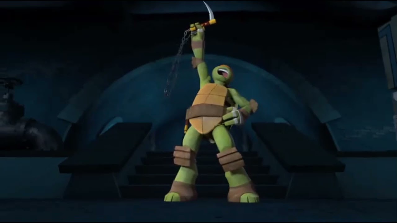 Tmnt Michelangelo Fighting Teenage Mutant Ninja Turtles Tales Of