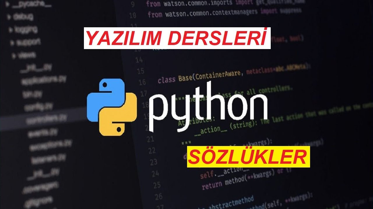 Python Dersler聴 S旦zl端kler Youtube