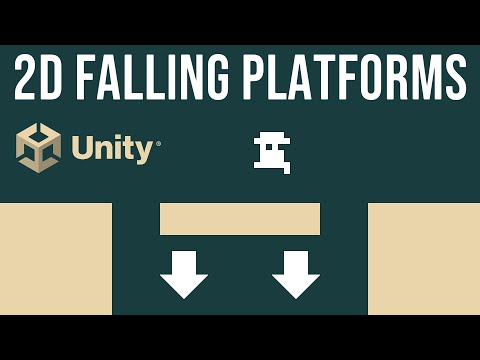 How To Make 2d Falling Platforms In Unity Youtube