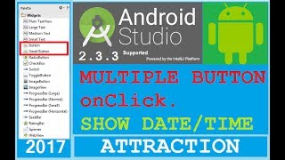 11 Android Studio Tutorial Simple Button Click Example New By