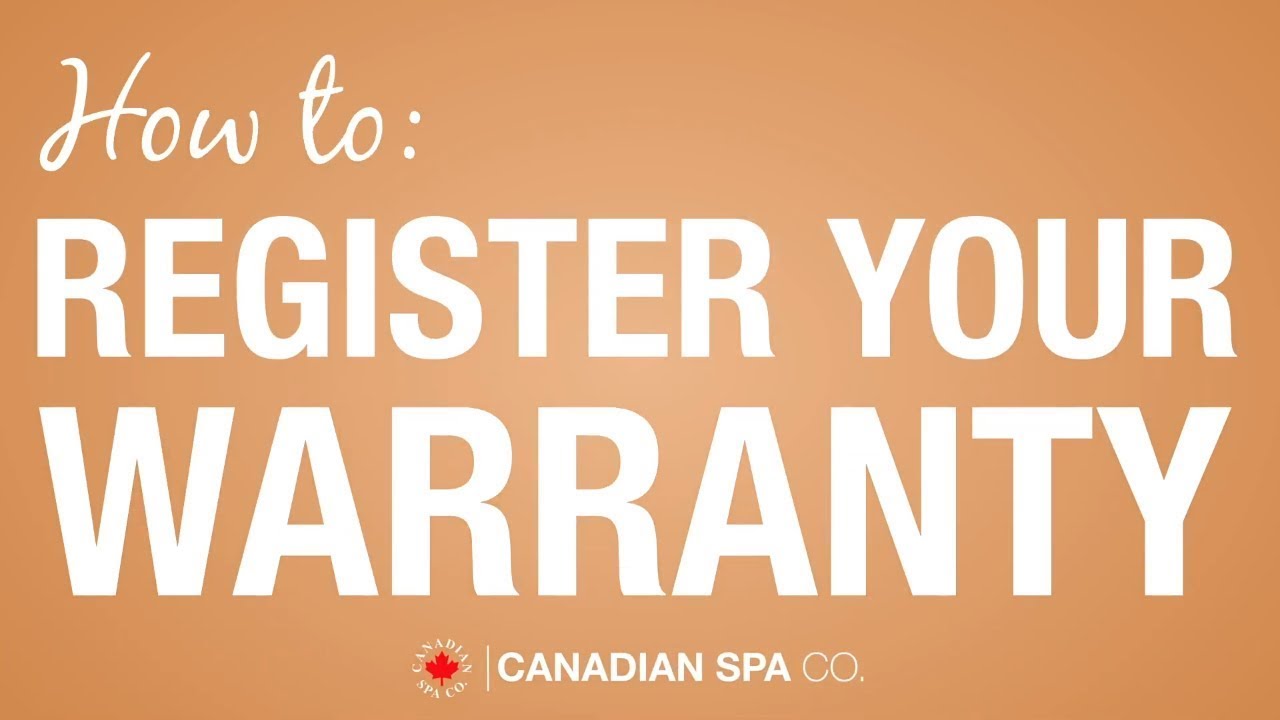 How To Register Your Warranty Online Youtube