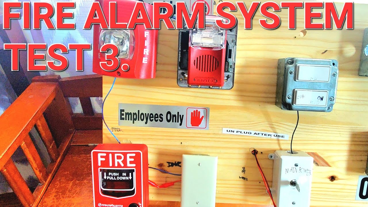 Fire Alarm System Test 3 Youtube