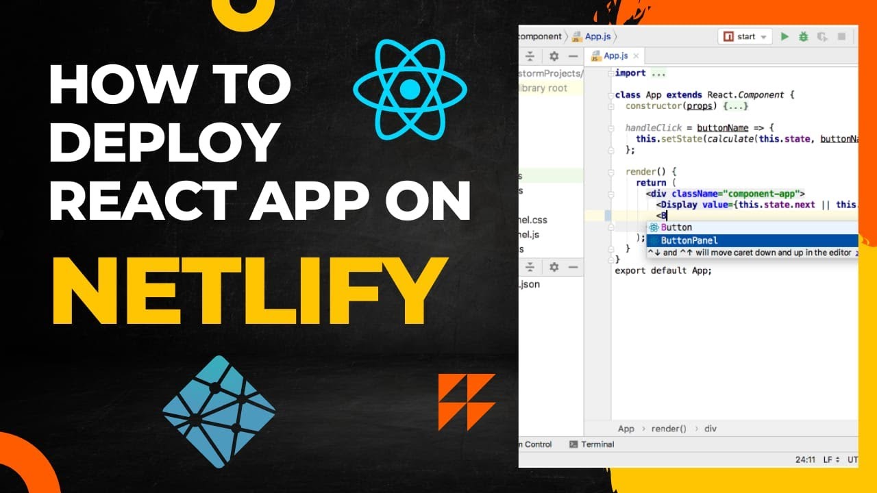 Deploy React App Deploy React To Netlify React Deployment Tutorial