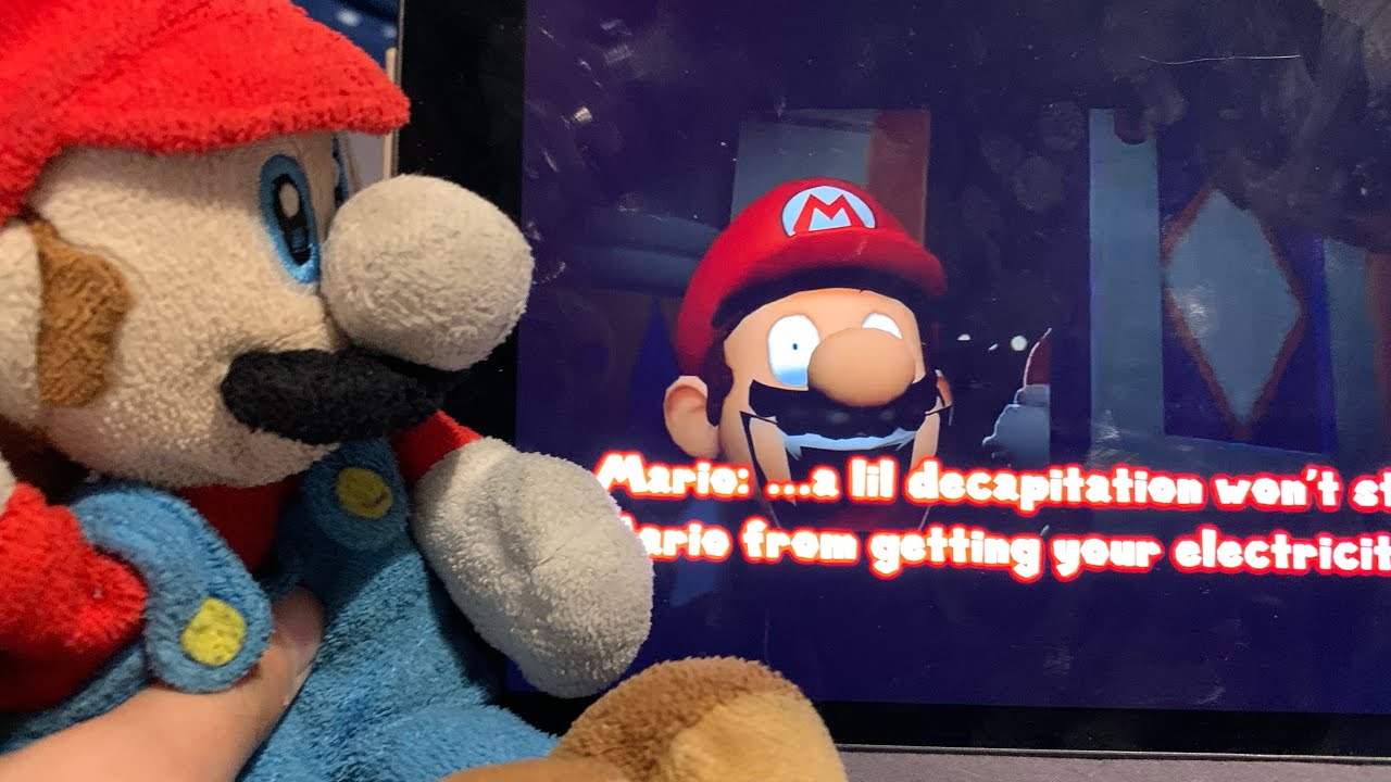 Mario Needs Electricity Smg4 Puzzlevision No Tv Make Mario No Okie