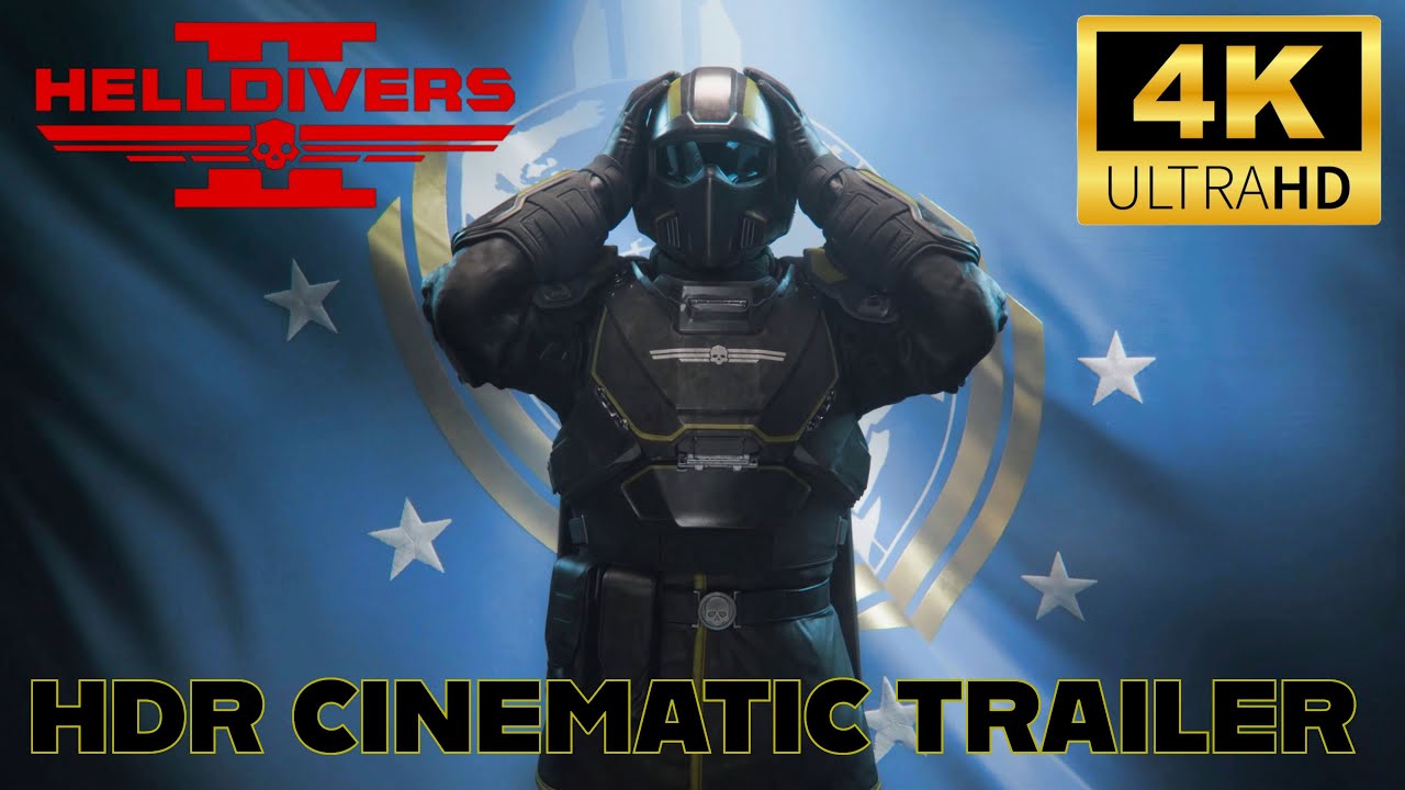 Helldivers 2 Cinematic Intro 4k Hdr German Youtube