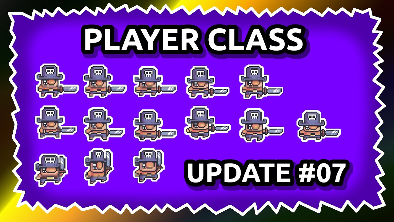 Player Class Episode 07 Platformer Tutorial Java Youtube