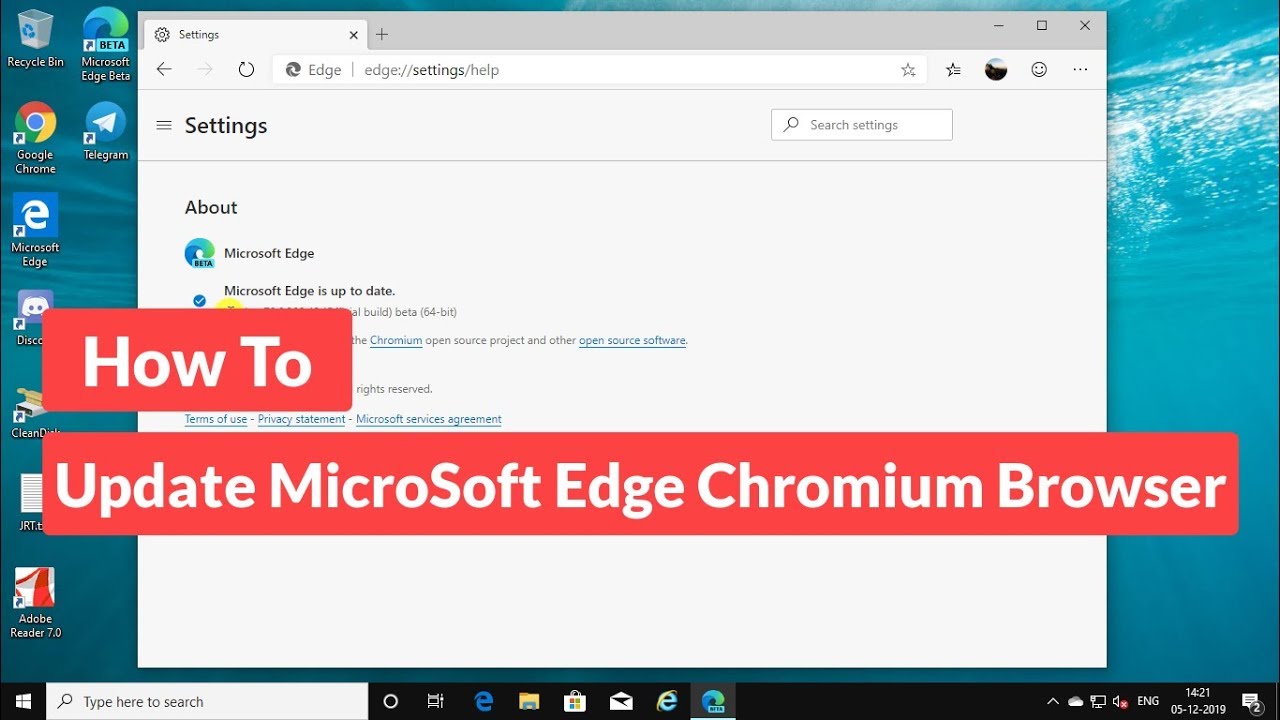 Update Microsoft Edge To Latest Version Gaipirate