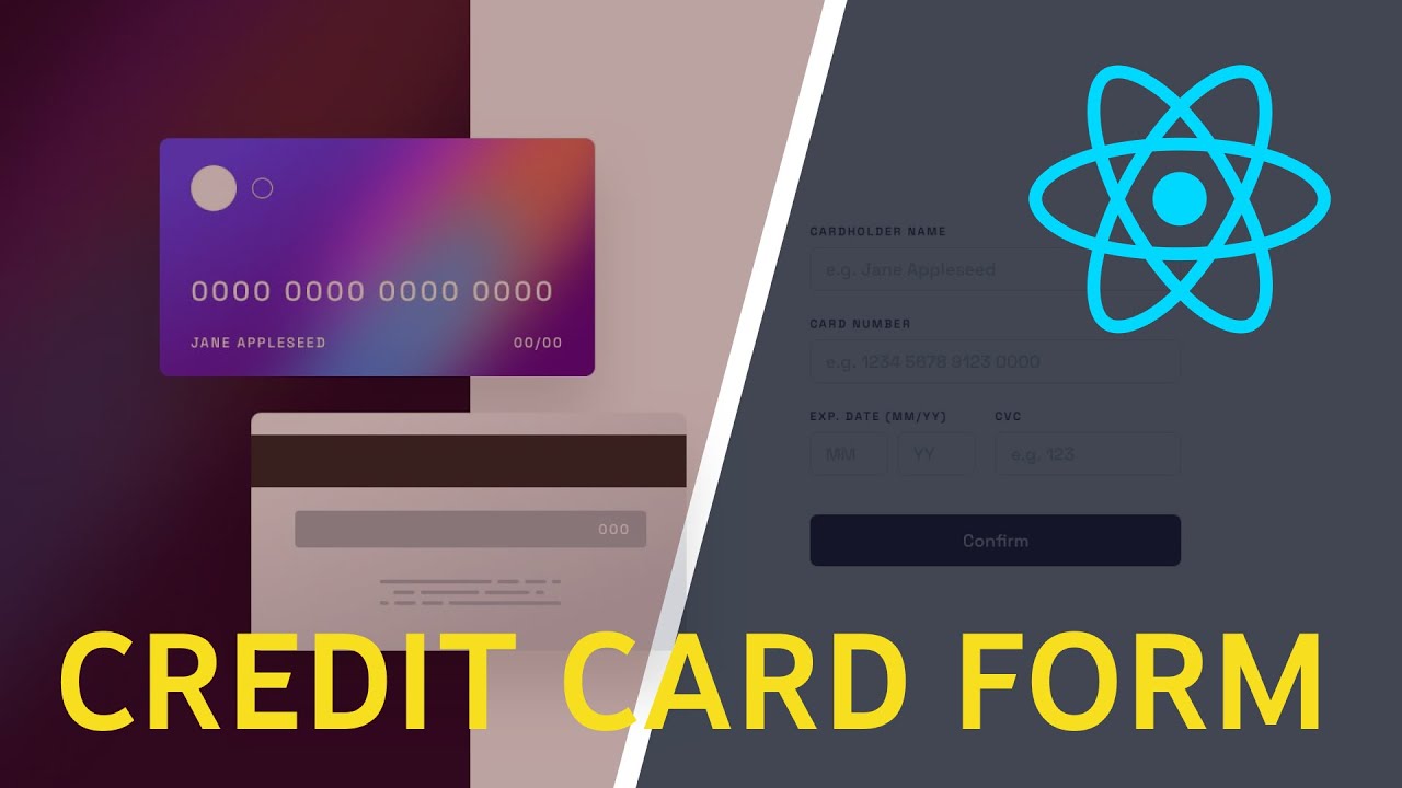 Interactive Credit Card Details Form Frontend Mentor Challenge