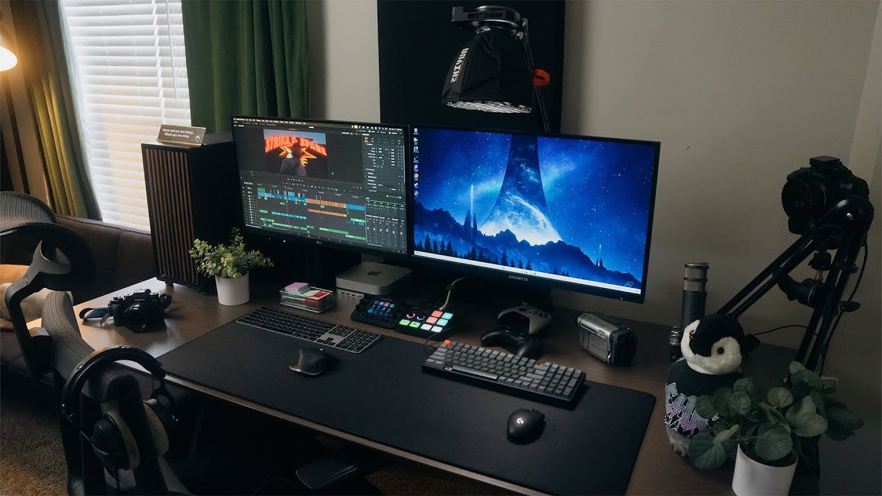 I Built My Dream Video Editing Gaming Setup Youtube