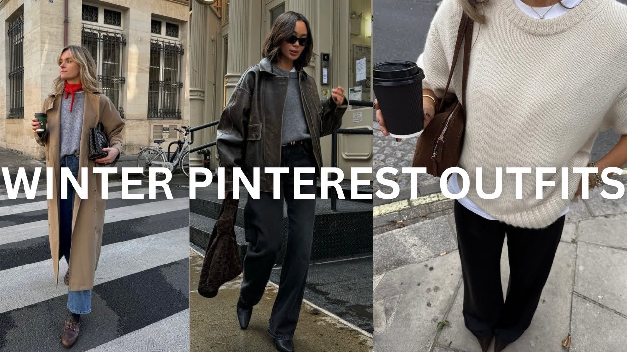Recreating Winter Pinterest Outfits 2026 Casual Outfit Ideas Youtube