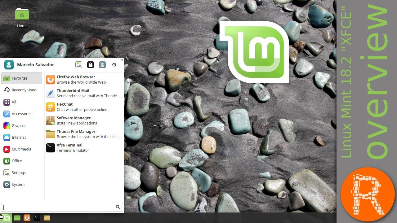 Linux Mint 18 2 Xfce Overview Light Simple Efficient Youtube