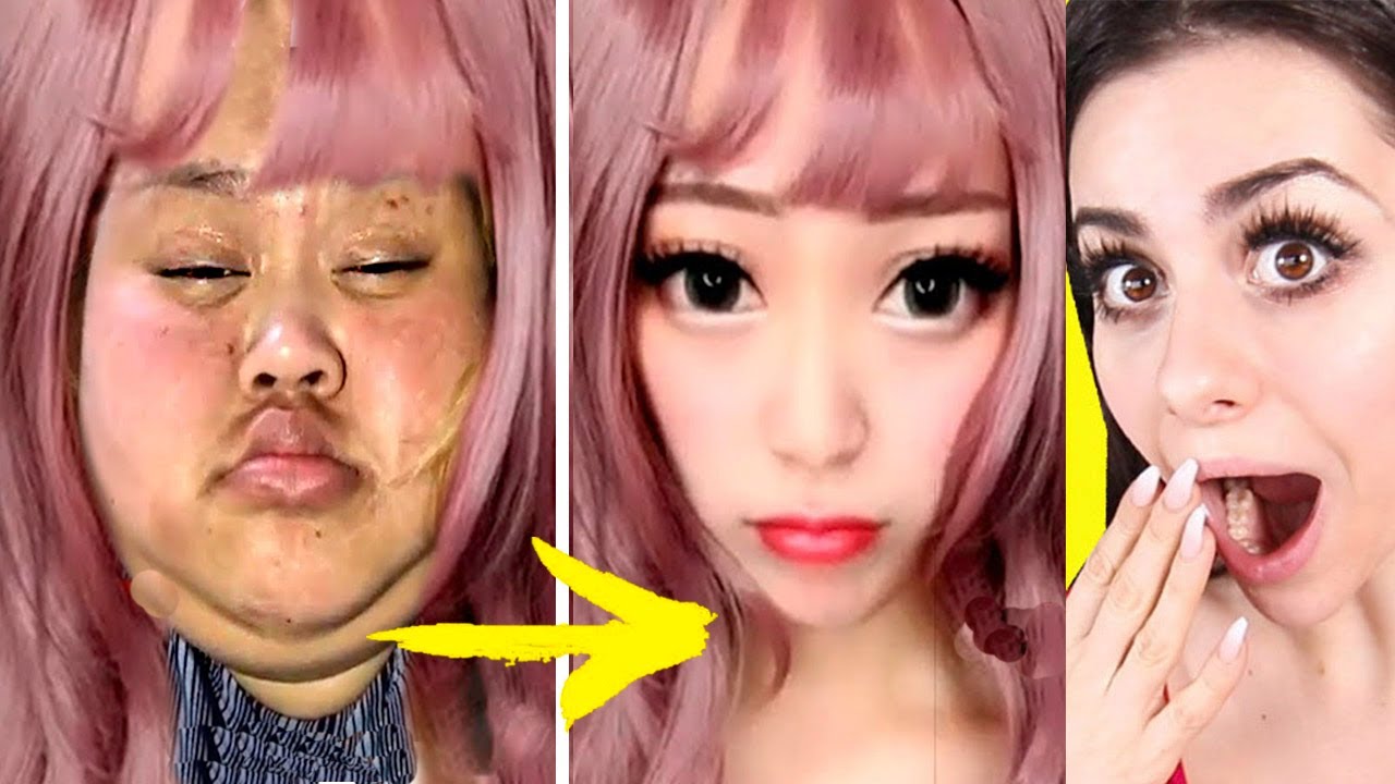 Viral Asian Makeup Transformation Tutorial Youtube