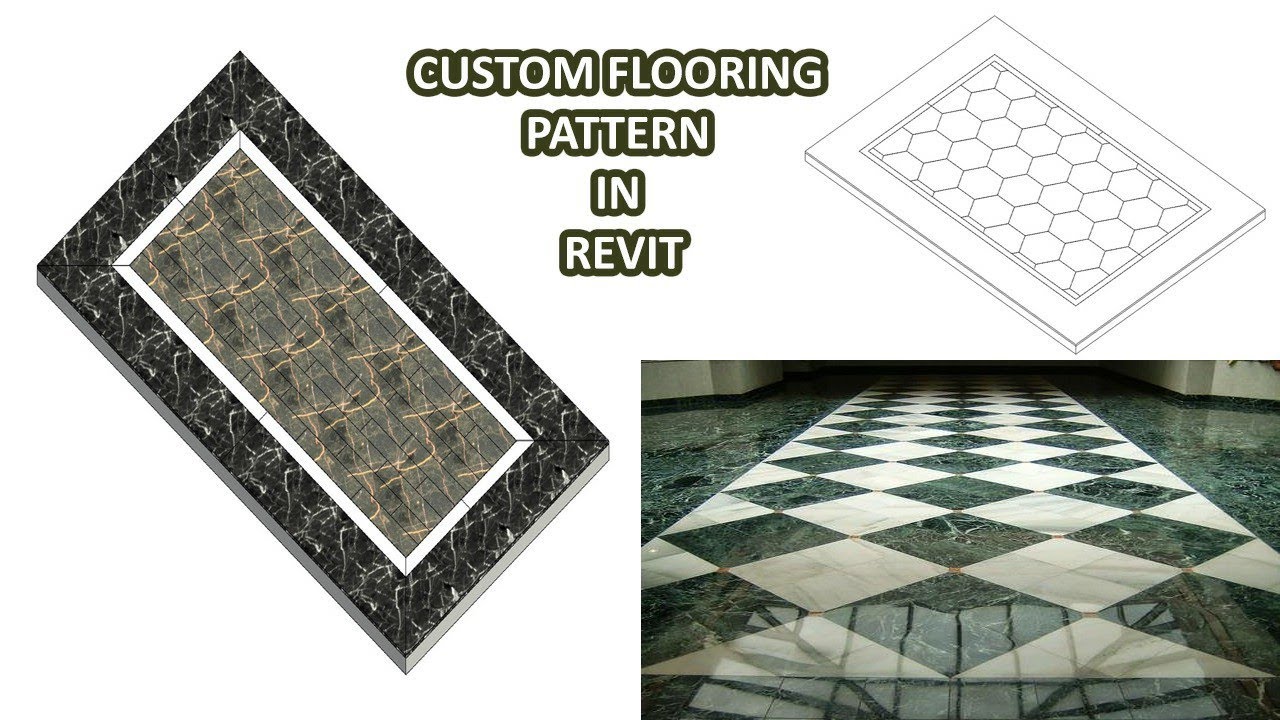 Custom Flooring In Revit Tiles Shape In Revit Marble Shape In Revit