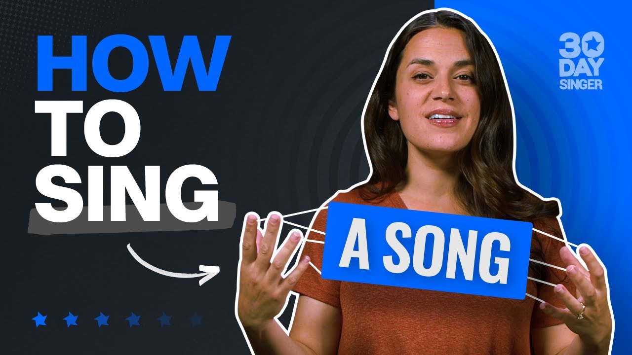How To Sing A Song For Beginners Vocal Lesson For Beginners Youtube