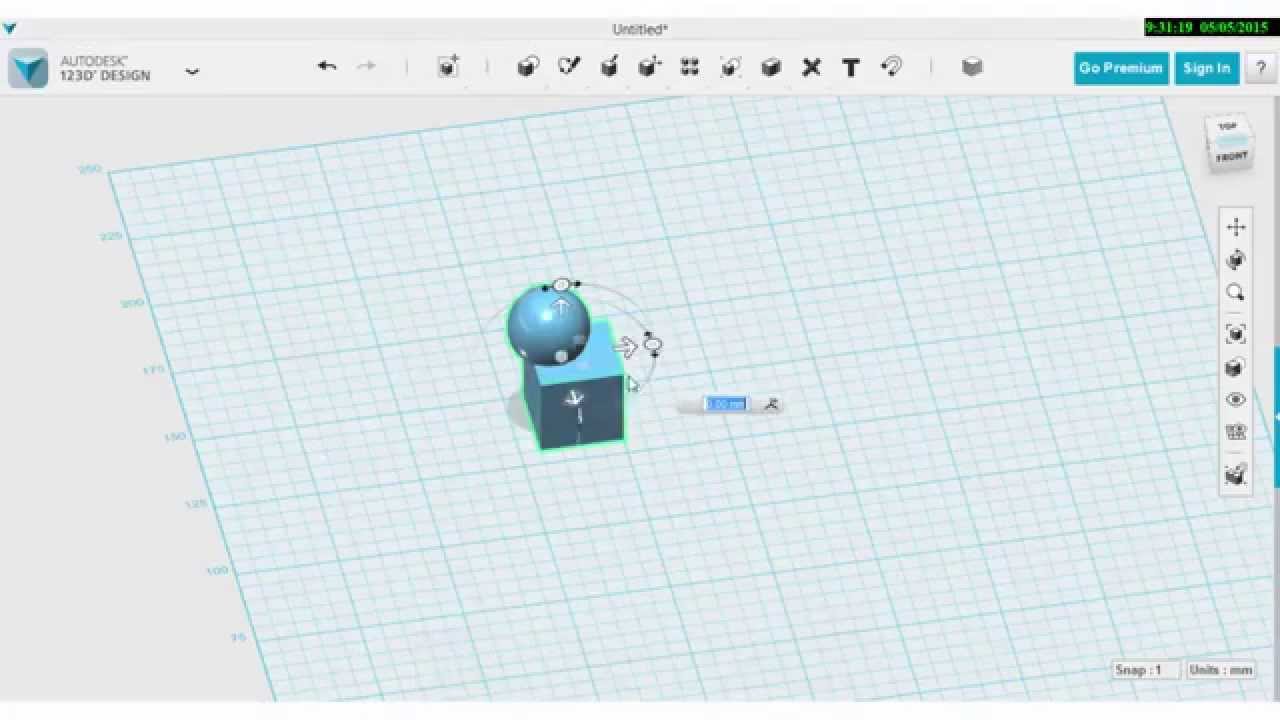 123d Design Merge Function Tutorial Youtube