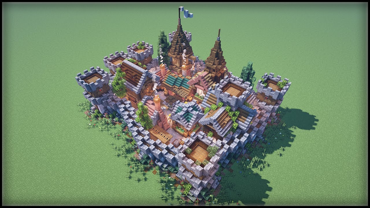 Let S Build A Small Compacted Minecraft Village World Download