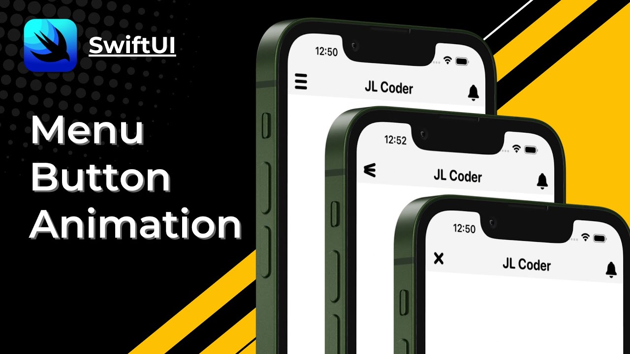 Swiftui Menu Button Animation Youtube