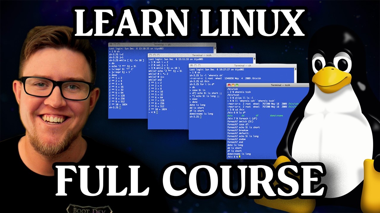 Learn Linux The Full Course Youtube