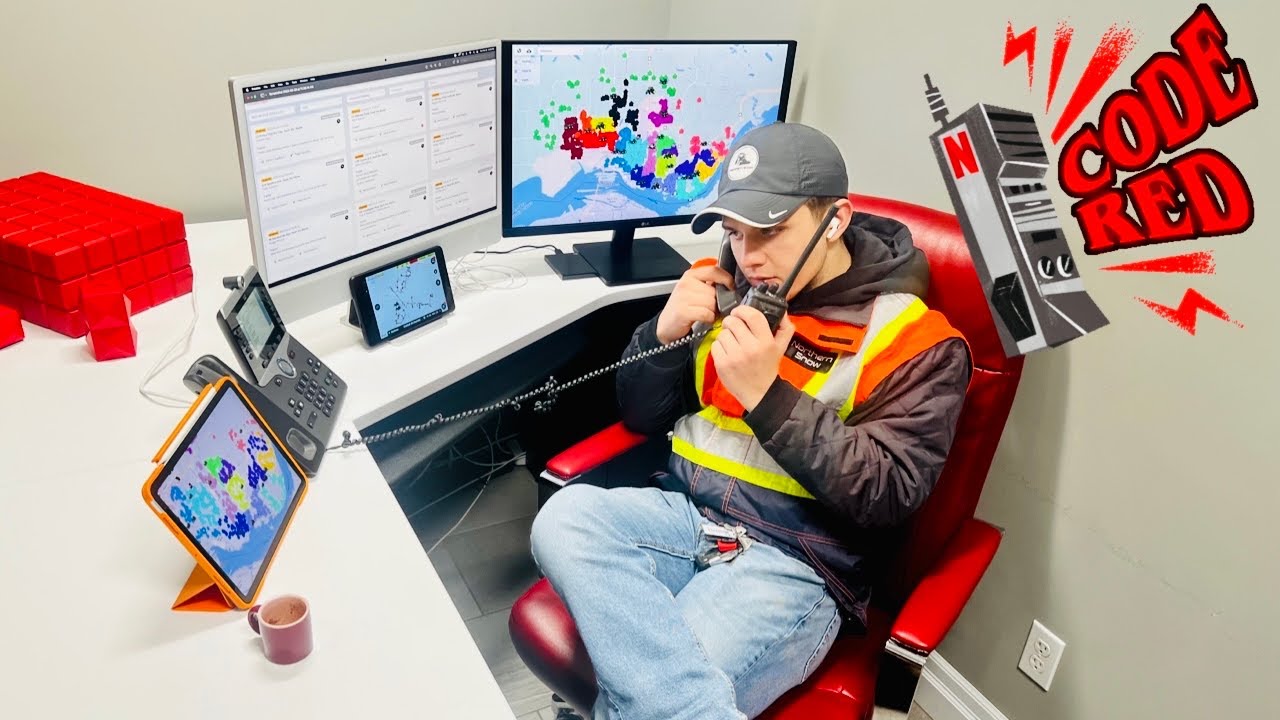Snow Event 24 Day In The Life Being Dispatch Manager Youtube